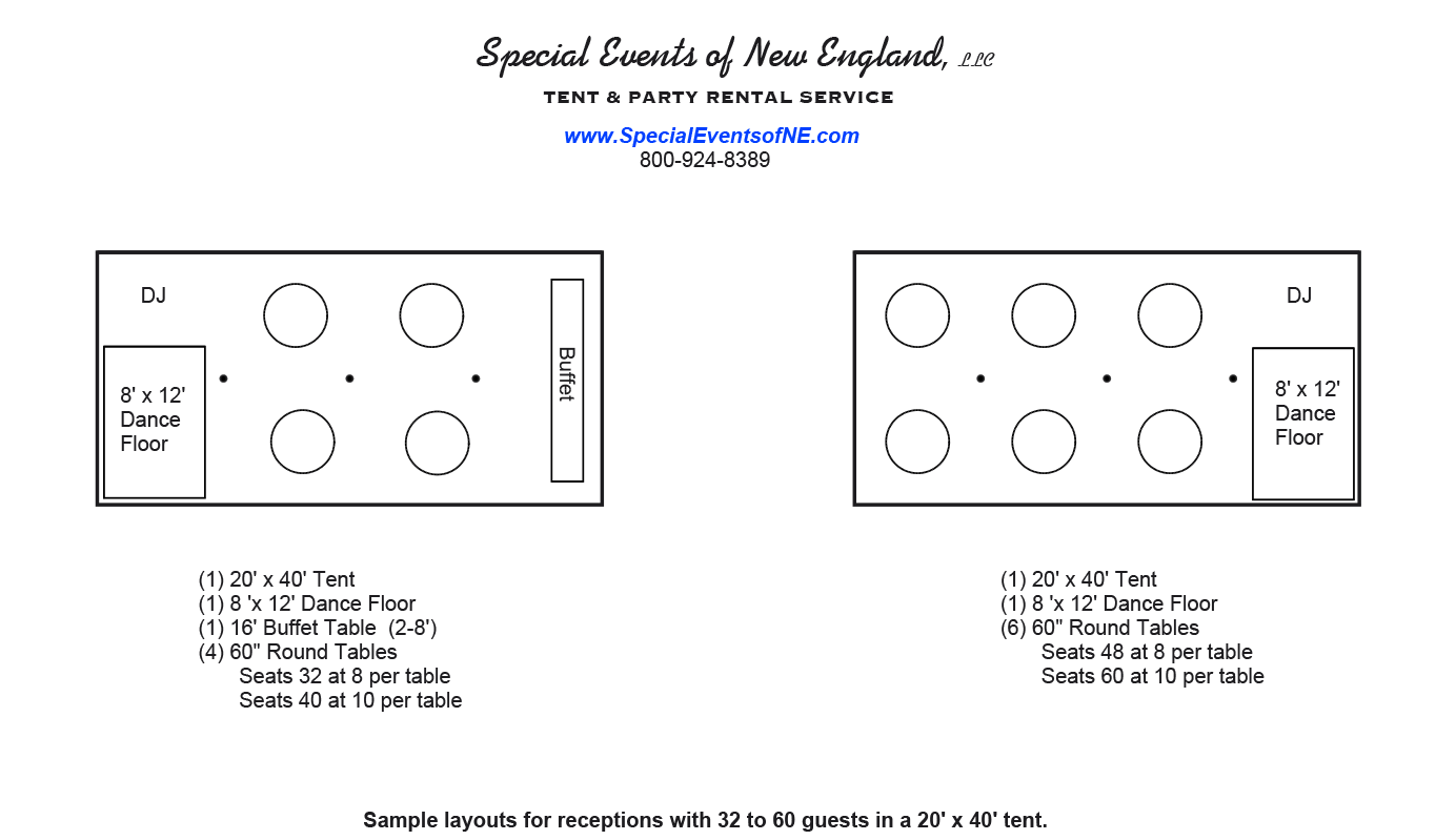 20x40 Tent Layout Download Layout 20 X 40 Tent 32 60 Guests 20x40 Tent Layout Download Layout 20 X 40 Tent 32 60 Guests